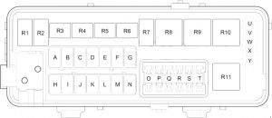 Dodge Intrepid (1998-2004) fuse box diagram